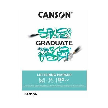 CANSON Graduate Lettering Marker (Kézi Betűrajzolás), ragasz